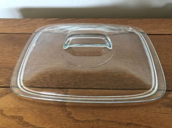 Pyrex Glass Lid C-624 Clear Fits Easy Grab 2-quart Oblong - Etsy