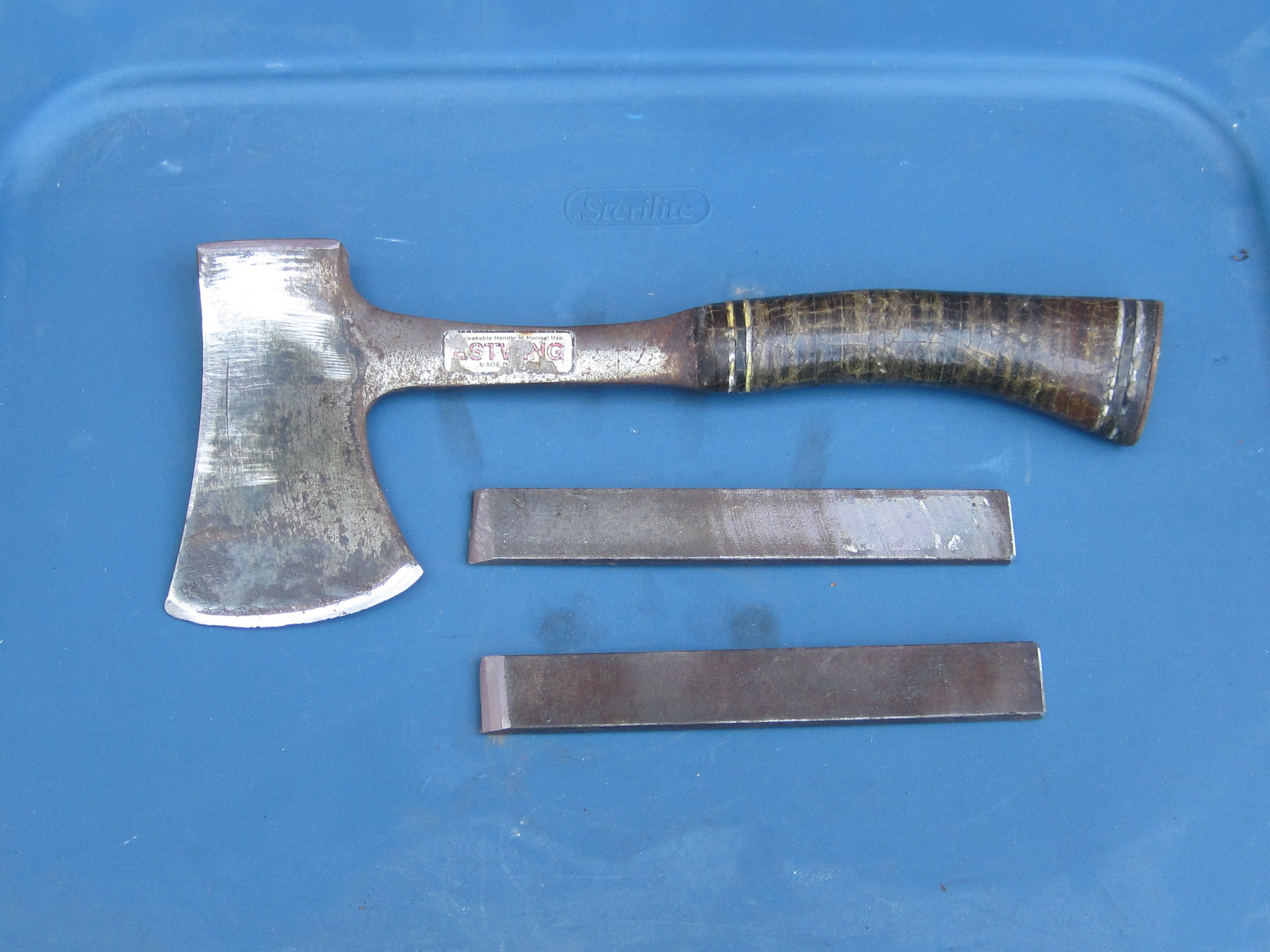 Estwing Hatchet Axe and 2 Splitting Wedges - Etsy