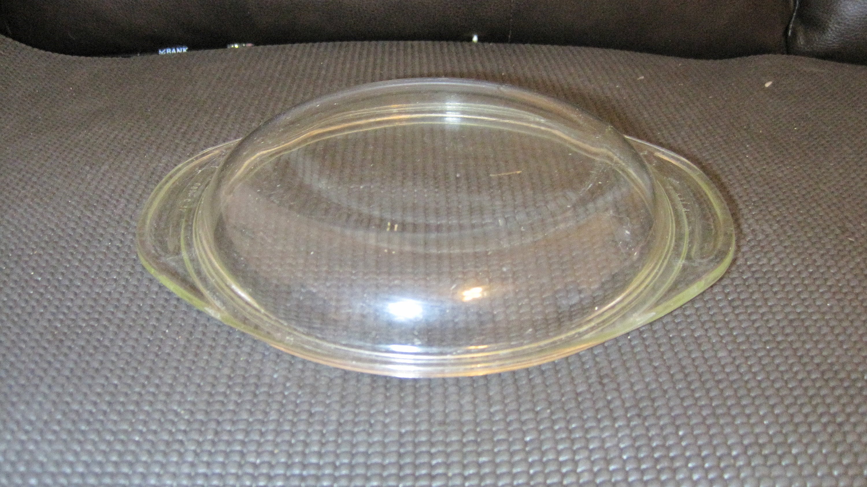 PYREX Lid 683C18 for 1 1/2 Qt. Round Pyrex Casserole 023, 7 3/4 Across ...