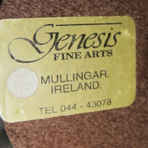 Genesis Fine Arts Bronze Statue Golfer Made in Ireland 1997. - Etsy
