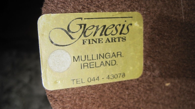 Genesis Fine Arts Bronze Statue Golfer Made in Ireland 1997. - Etsy