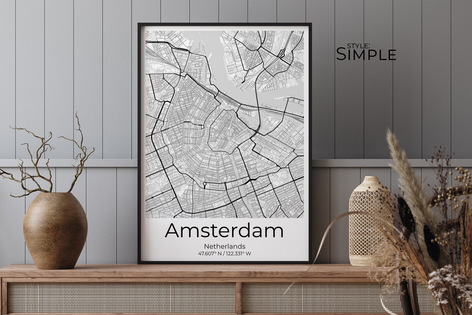 Custom City Map Digital Print Personalized Map Custom Map - Etsy