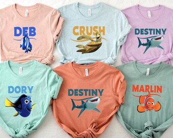 Crush Finding Nemo Shirt - Etsy