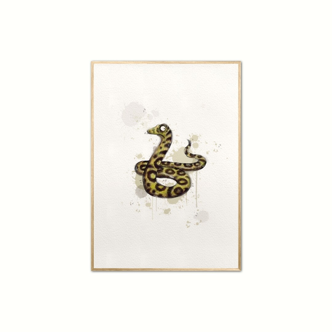 The Gruffalo Snake Print Wall Art Poster Gender Neutral - Etsy