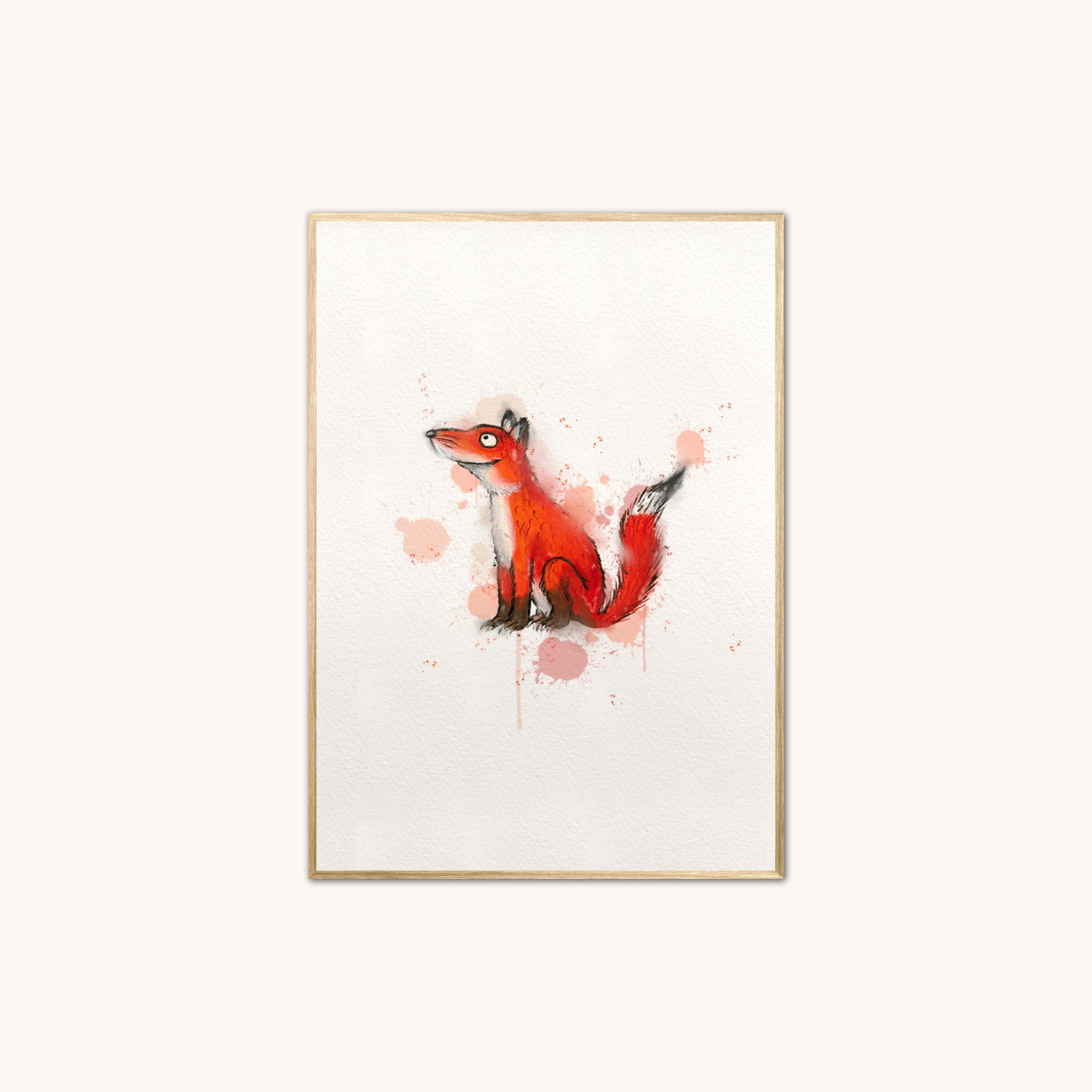 The Gruffalo Fox Print, Wall Art, Poster, Gender Neutral Nursery Decor ...