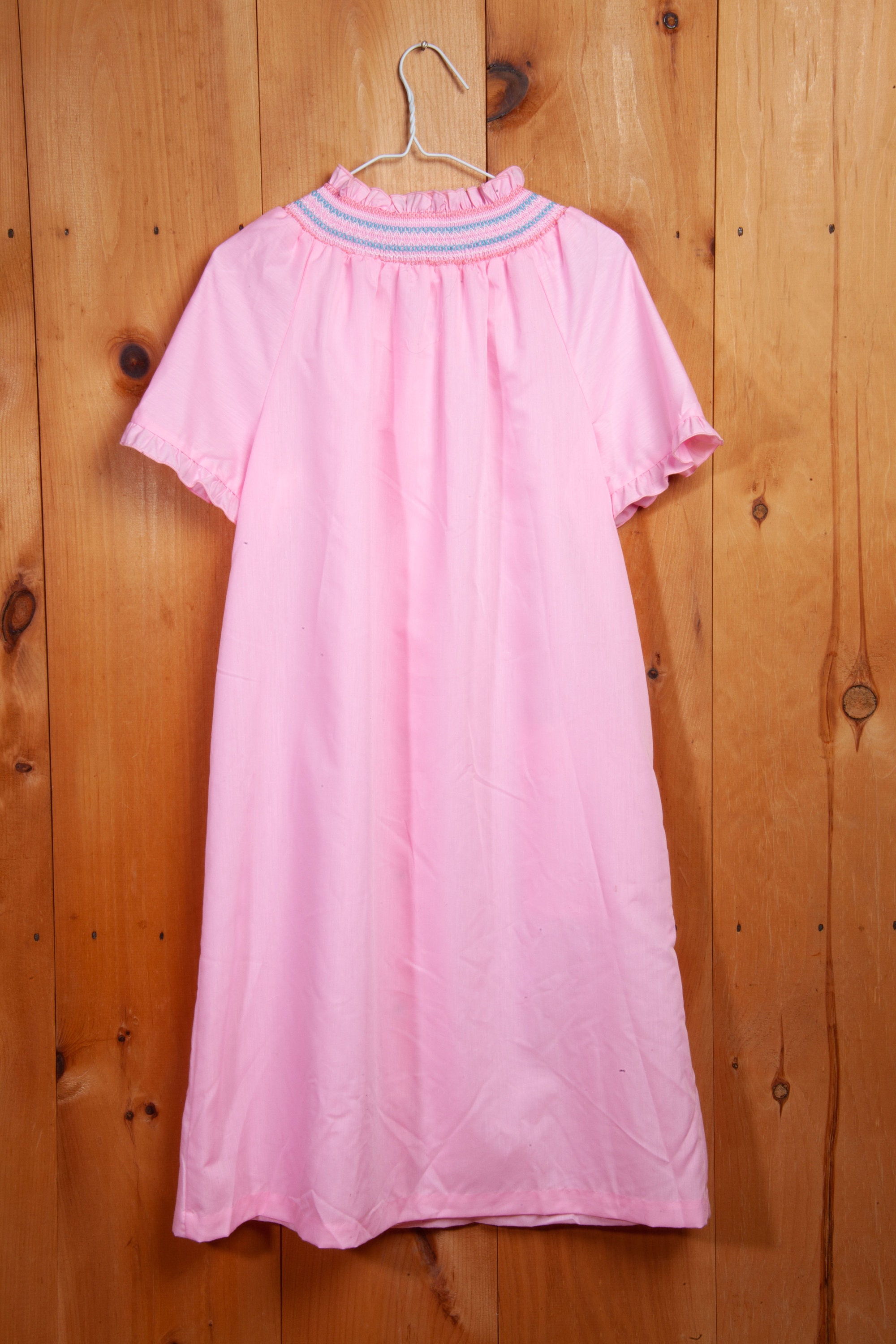 70's Vintage Bubblegum Pink Housecoat / Robe by Dan Ellen Size M - Etsy