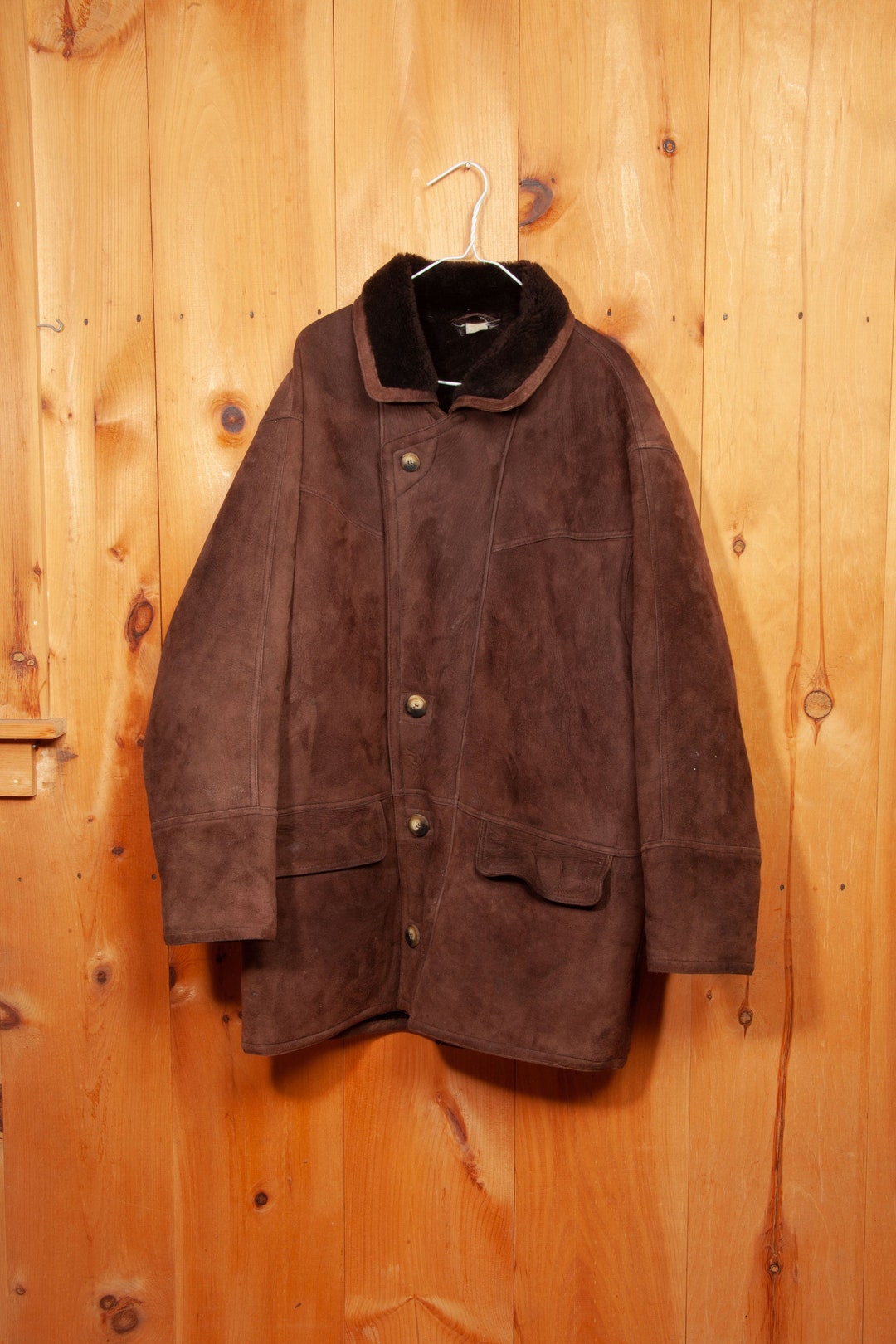 Vintage Orvis 100% Lambskin Wool Lined Shearling Long Jacket - Etsy