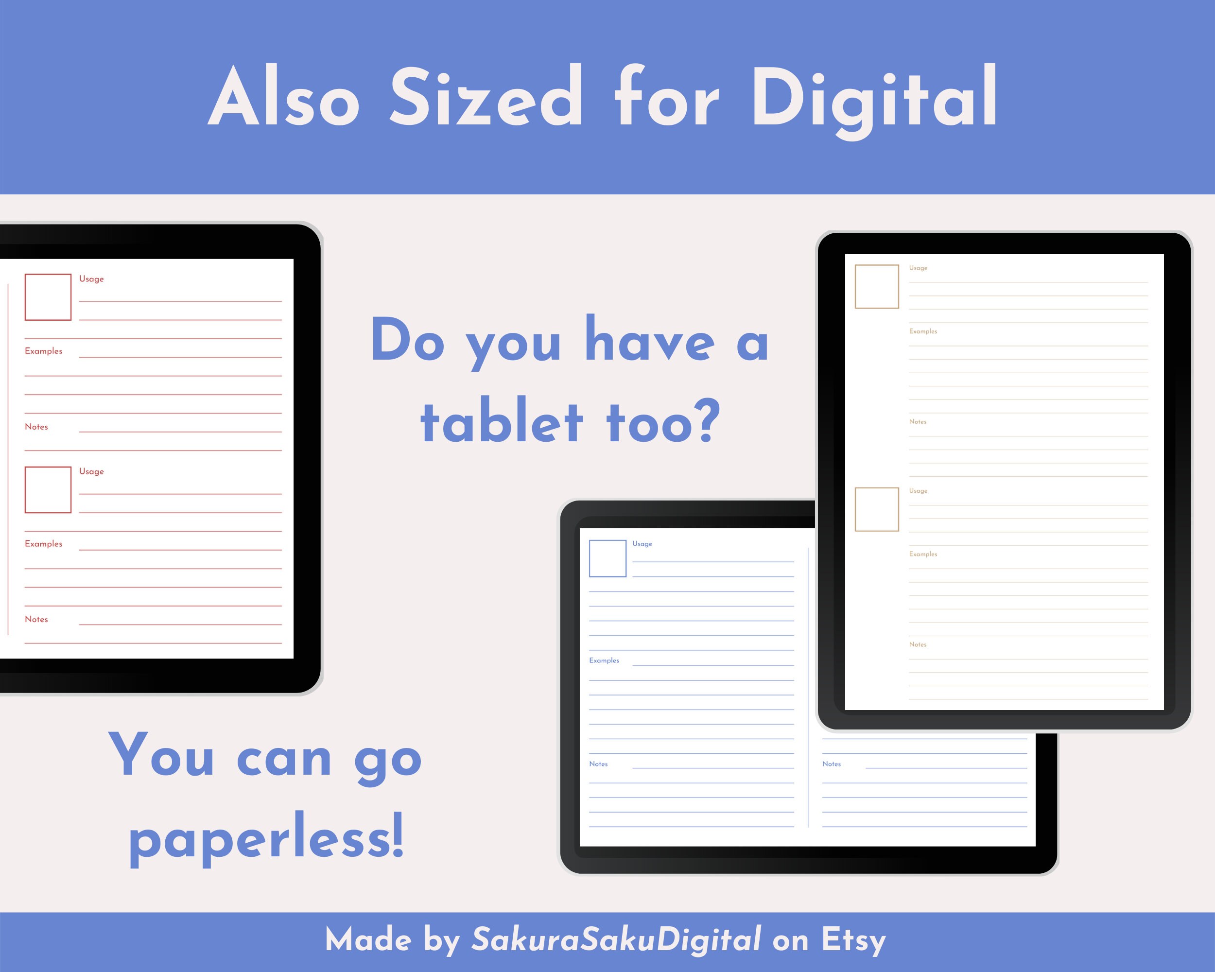 Printable Japanese Particles Study Sheets Print or Digital - Etsy