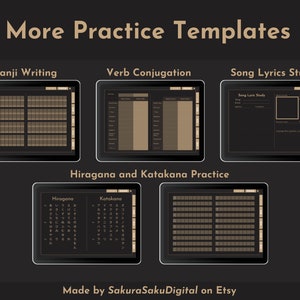 All-in-one Japanese Study Journal Digital Goodnotes & Notability Study ...