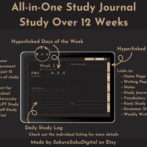 BUNDLE | Japanese JLPT N4 Study Pack | All-in-one | Beginner ...