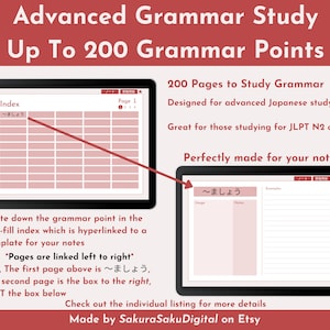 BUNDLE | Japanese JLPT N2 Study Pack | All-in-one | Advanced Kanji ...