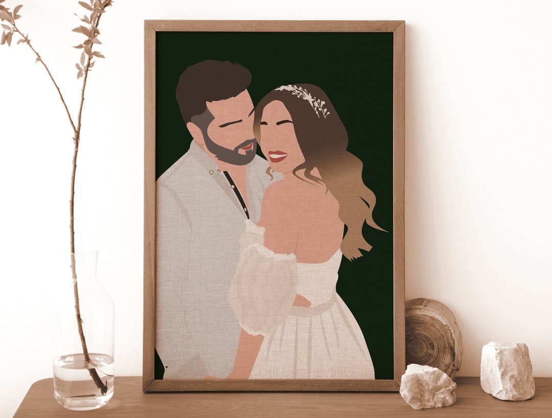 Faceless Portrait, Custom Portrait, No Face Portrait, Custom ...