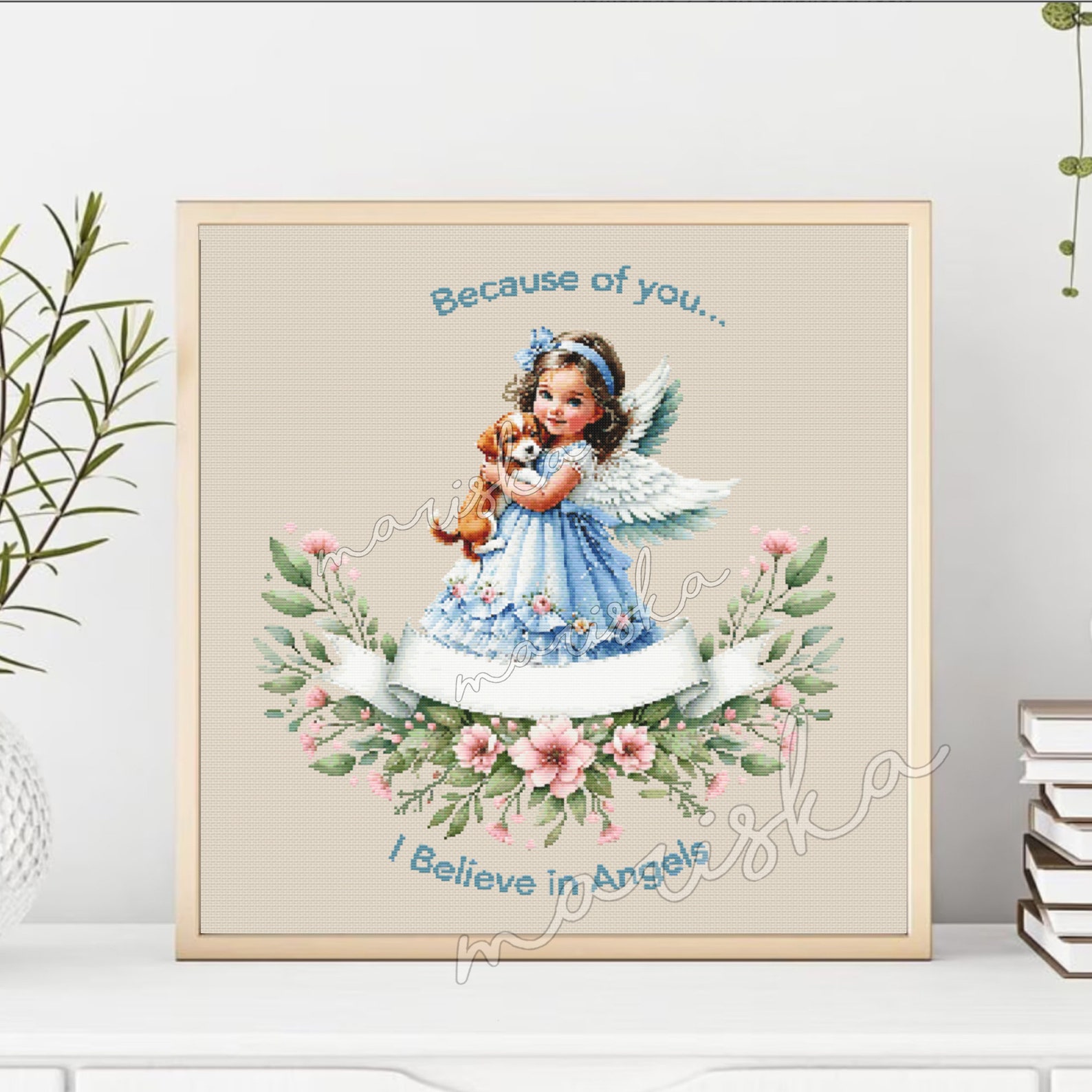 Cross Stitch Pattern Memorial PDF Cross Stitch Parent Grief Embroidery ...
