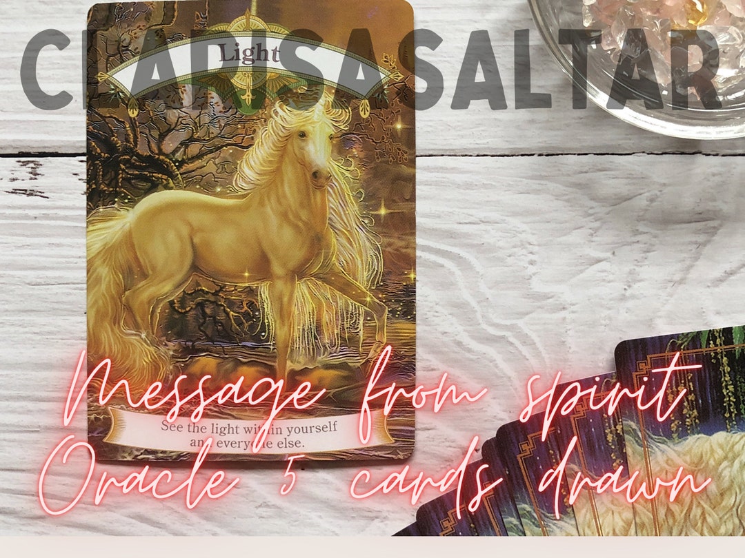 Message From Spirit Guide/animal Oracle Reading - Etsy Hong Kong