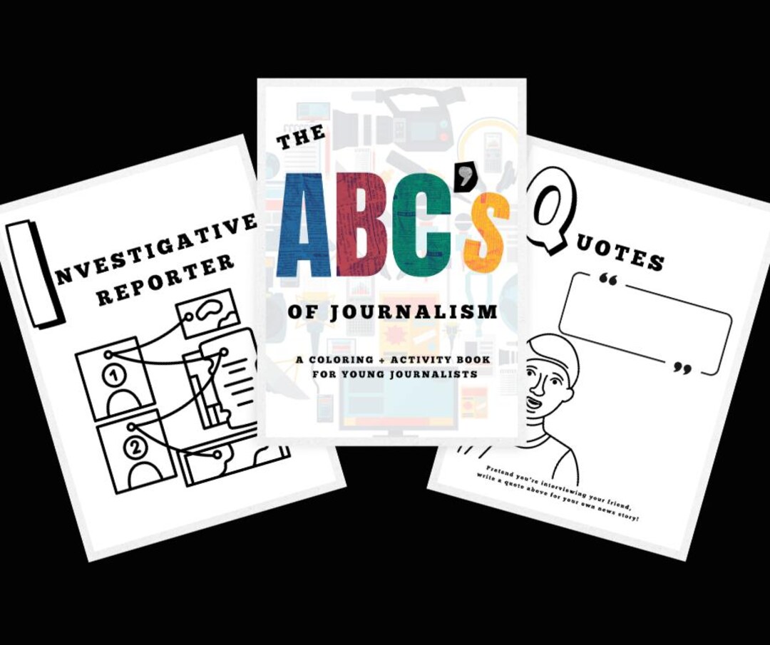 The Abc's of Journalism Coloring and Activity Book: A Fun and ...
