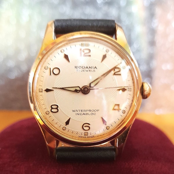 Rodania Vintage Watch - Etsy