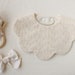 Scallop Baby Bib Sewing Pattern Beginner-friendly A4 - Etsy