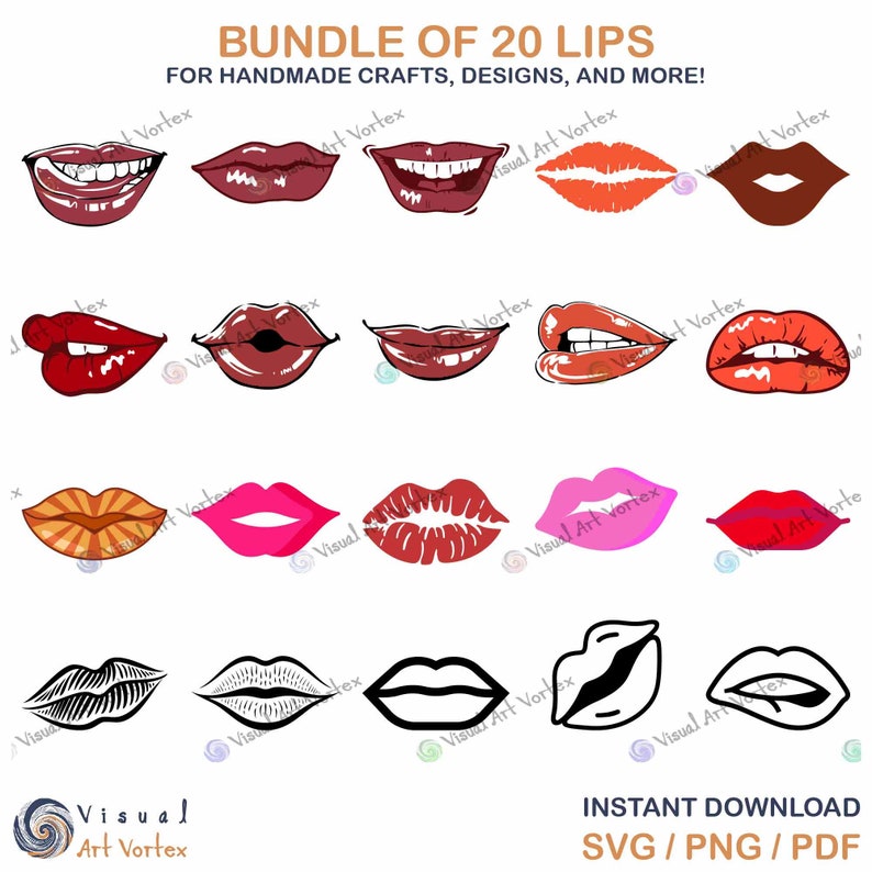 Lips Svg Kiss Svg Lips Print Svg Red Lips Svg Dripping Lips Svg