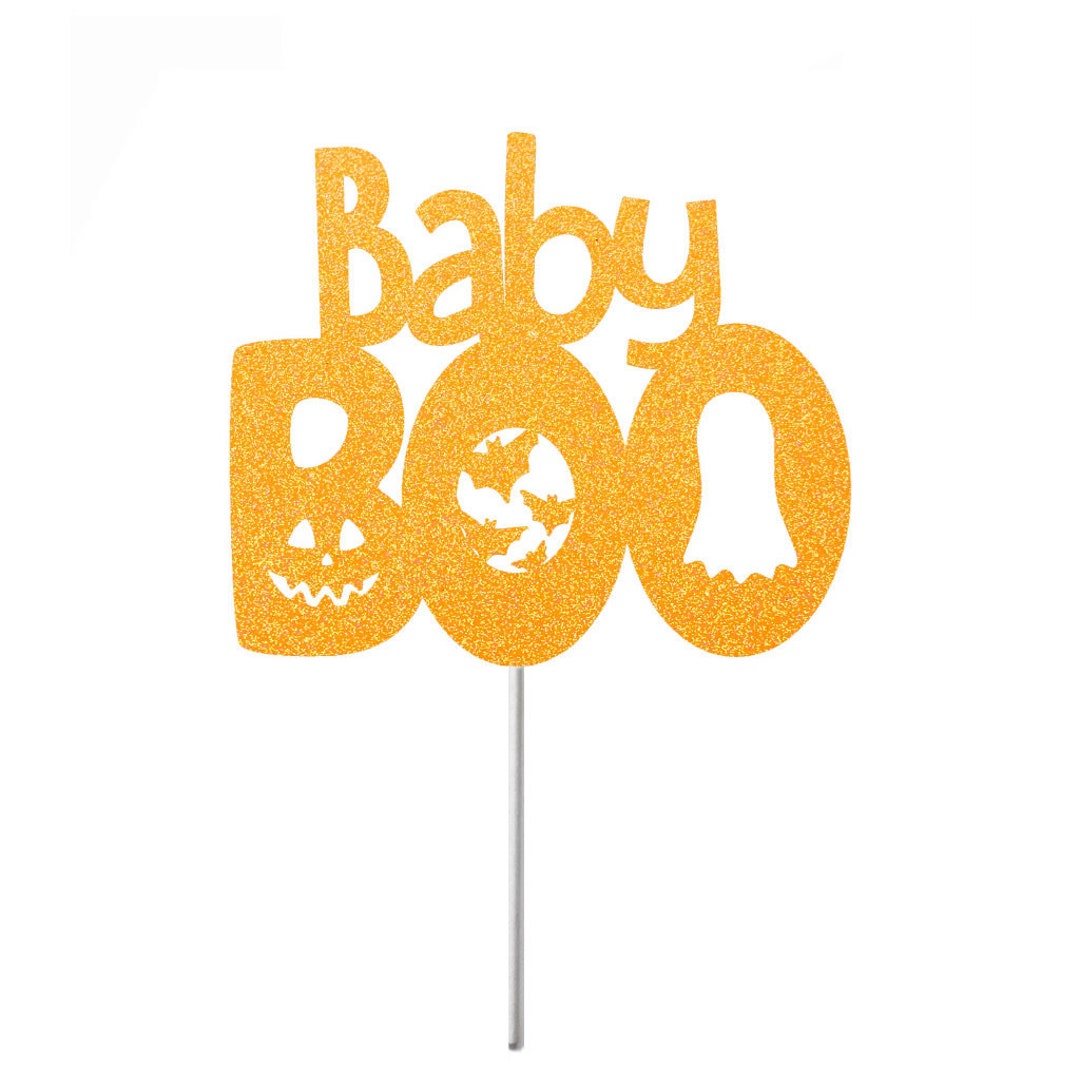 Baby Boo Cake Topper, Baby Party, Baby Party Decor, Fall Baby Birthday ...