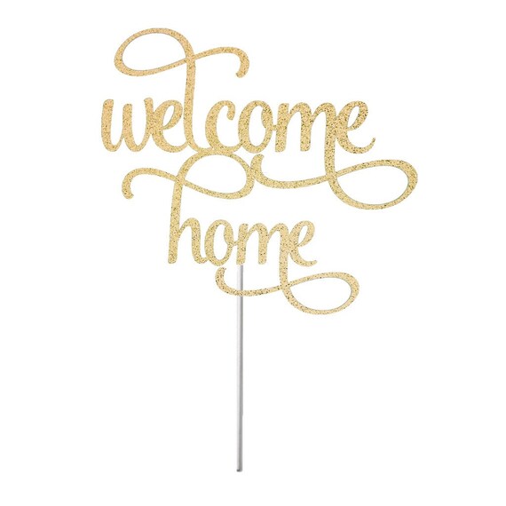 Welcome Home Cake Topper New House Cake Topper First Home - Etsy