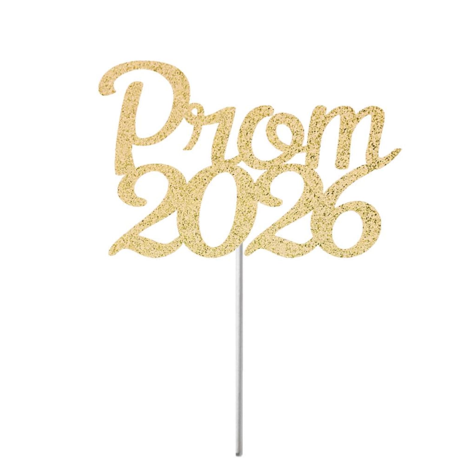 2026 Prom Cake Topper, High School Prom Cake Topper, School Dance Cake ...