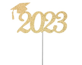 2023 Graduation Cake Topper Grad Party Topper Class of 2023 - Etsy