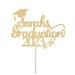 Personalized Name Graduation Custom Cake Topper Grad Party - Etsy