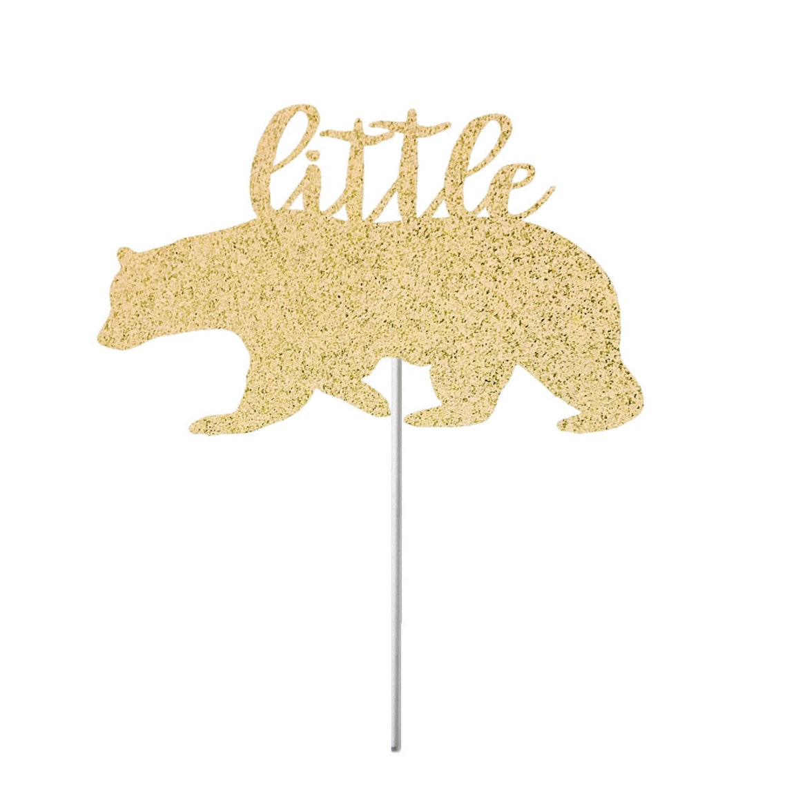 Little Bear Cake Topper, Baby Bear Cake Topper, Bear Animal Cake Topper ...
