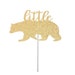 Little Bear Cake Topper, Baby Bear Cake Topper, Bear Animal Cake Topper ...