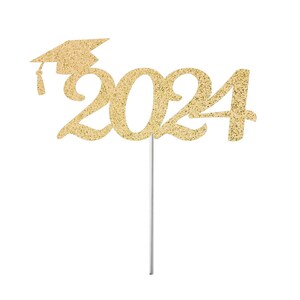2024 Graduation Cake Topper, Grad Party Topper, Class of 2024, High ...