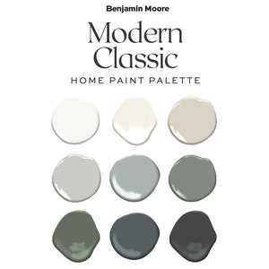 Sherwin Williams Crushed Ice Home Color Palette, Interior Paint Palette ...
