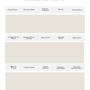 Sherwin Williams Creamy Complementary Color Palette, Interior Design ...