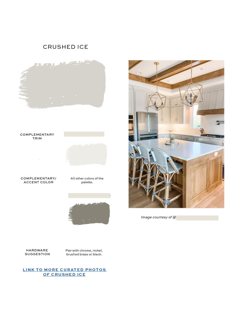 Sherwin Williams Crushed Ice Home Color Palette, Interior Paint Palette ...