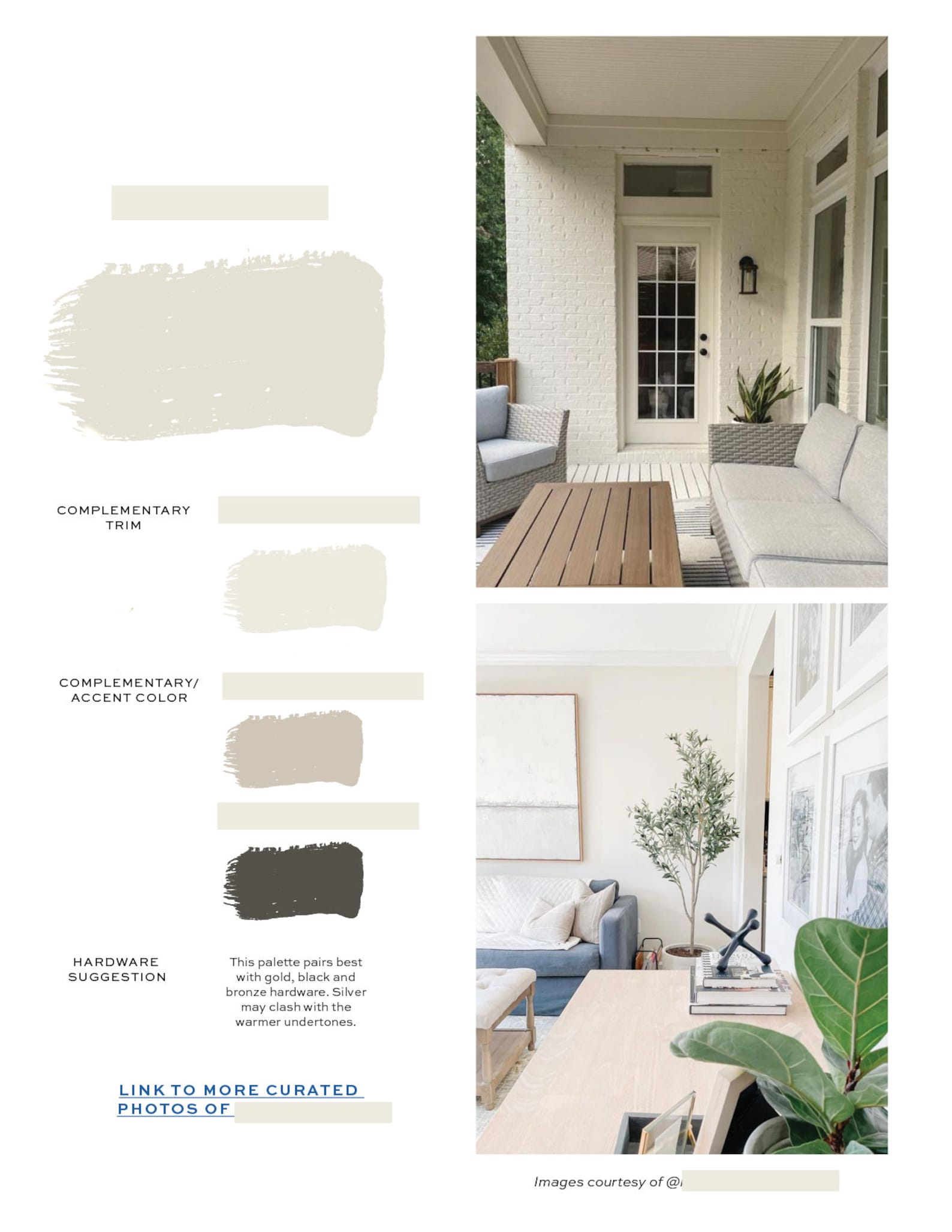 Accessible beige color palette - weddingvery