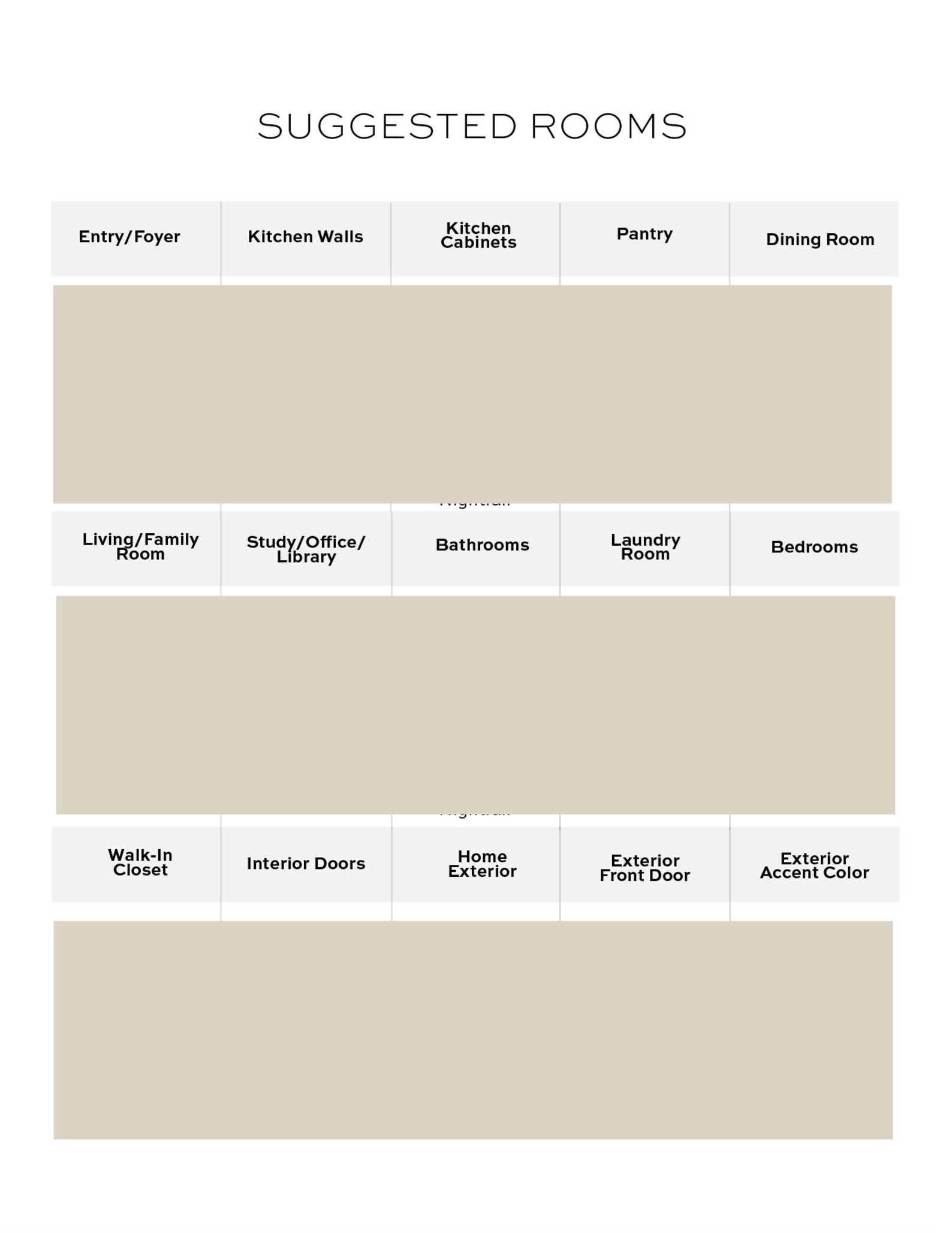 Benjamin Moore Edgecomb Gray Color Palette Whole House Paint - Etsy