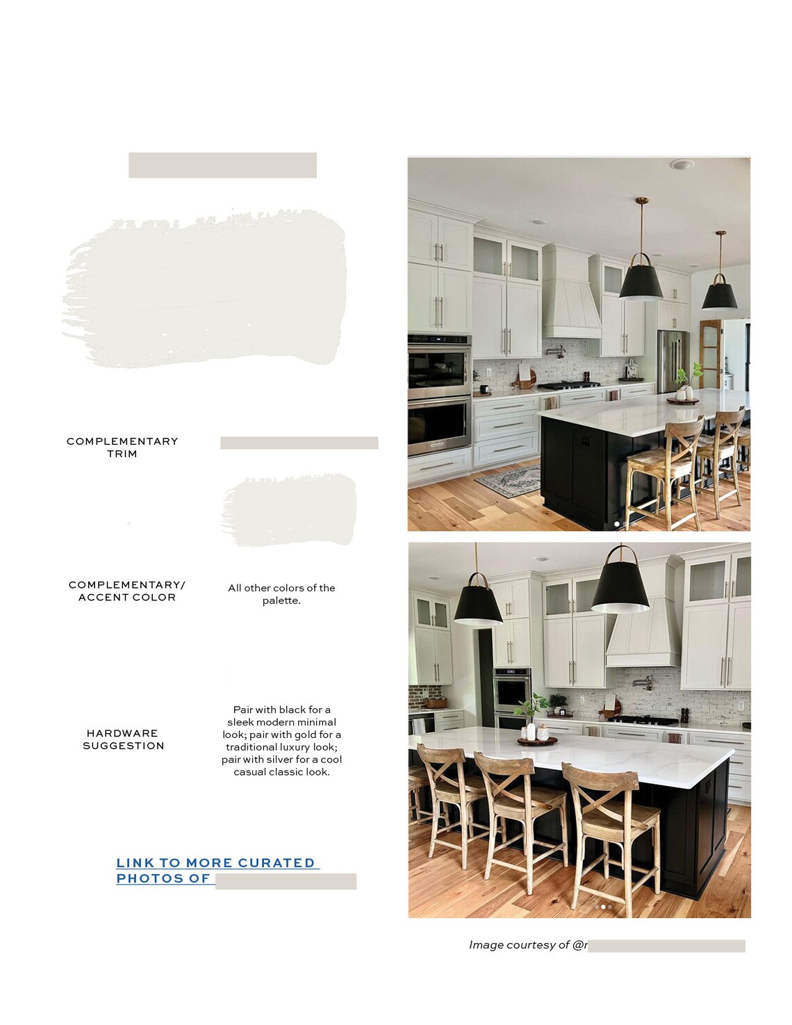 Sherwin Williams Retreat Complementary Color Palette Interior - Etsy