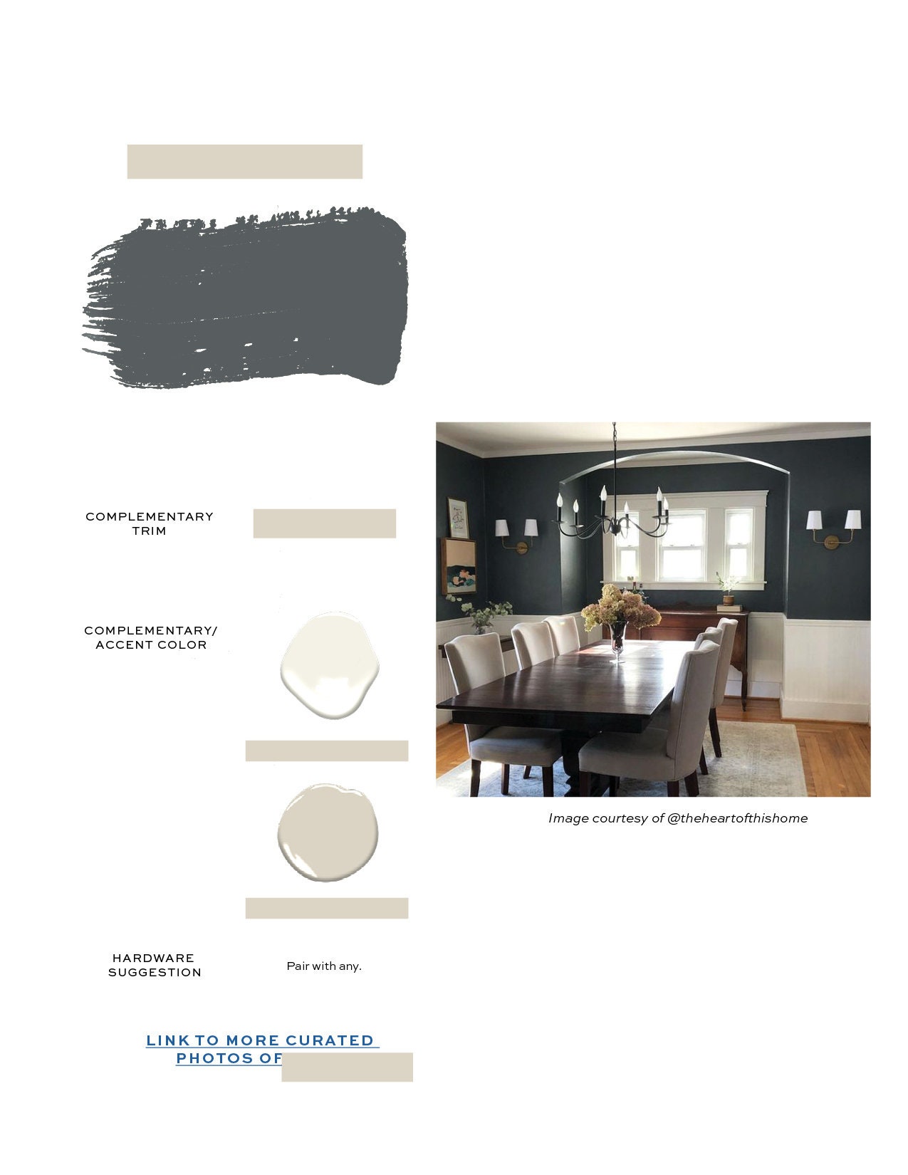 Modern Classic Home Color Palette, 2022 Home Trends Interior Paint ...