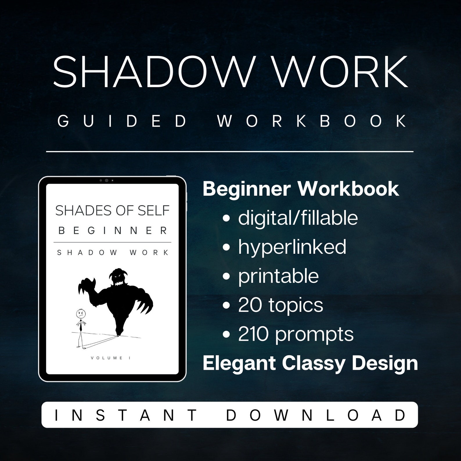 Shades of Self - A Beginner's Shadow Work Workbook for Exploring ...