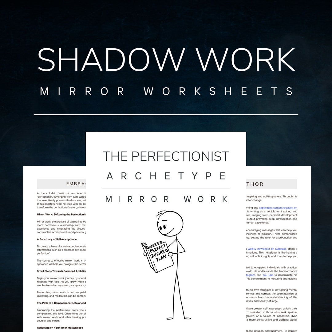 Your Perfectionist Archetype Journey: A Powerful Shadow Work Mirror ...