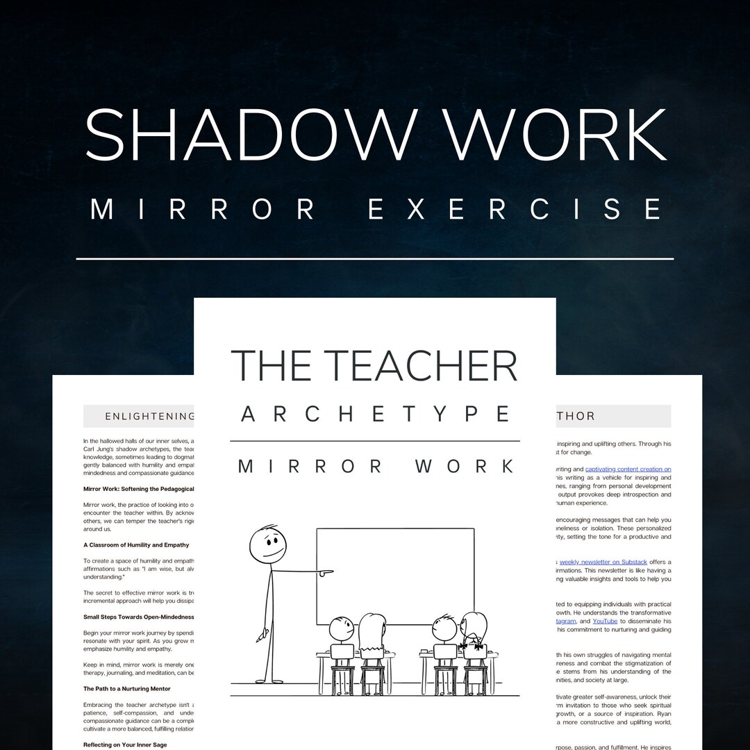 Embracing Your Teacher Archetype: A Comprehensive Shadow Work Mirror ...