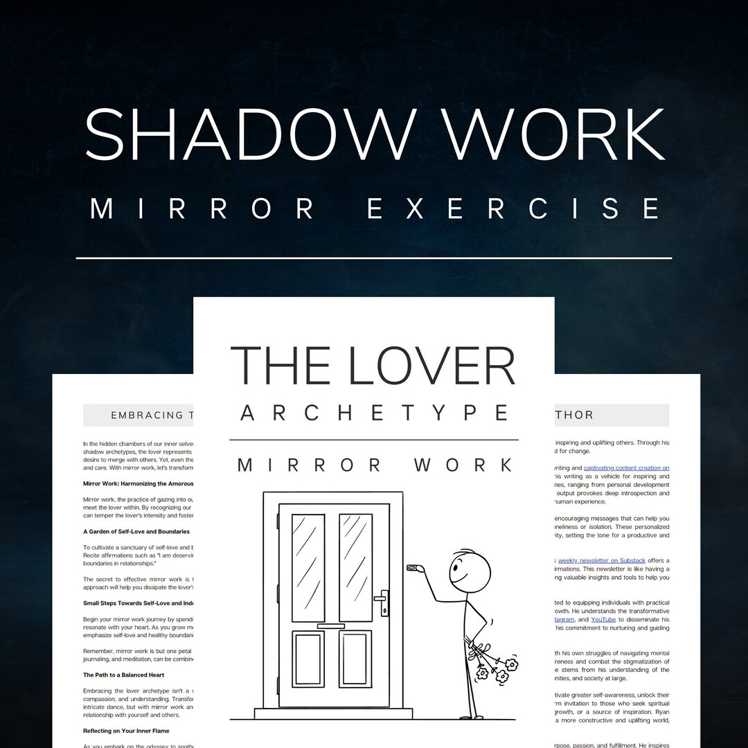 Harnessing the Wisdom of Your Lover Archetype: A Shadow Work Mirror ...
