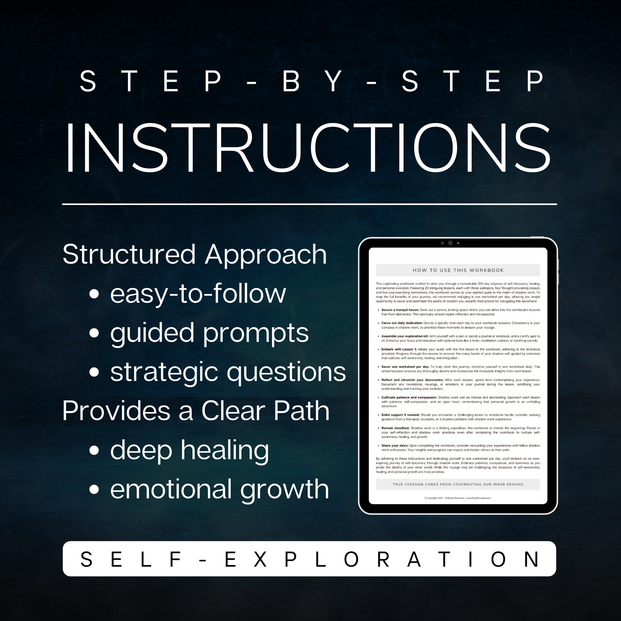 Shades of Self - A Beginner's Shadow Work Workbook for Exploring ...