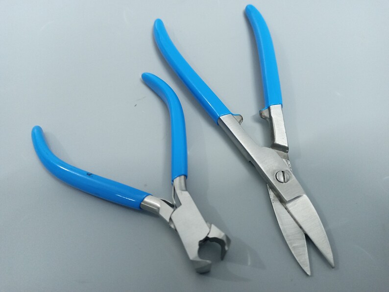End Cutter Plier - Metal Shear / Snip Scissor - Set of 2 - Etsy