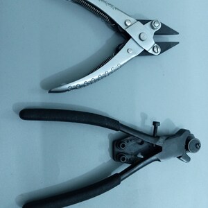 Bending Plier and Parallel Nose Spring Plier - Set of 2 Plier - Etsy