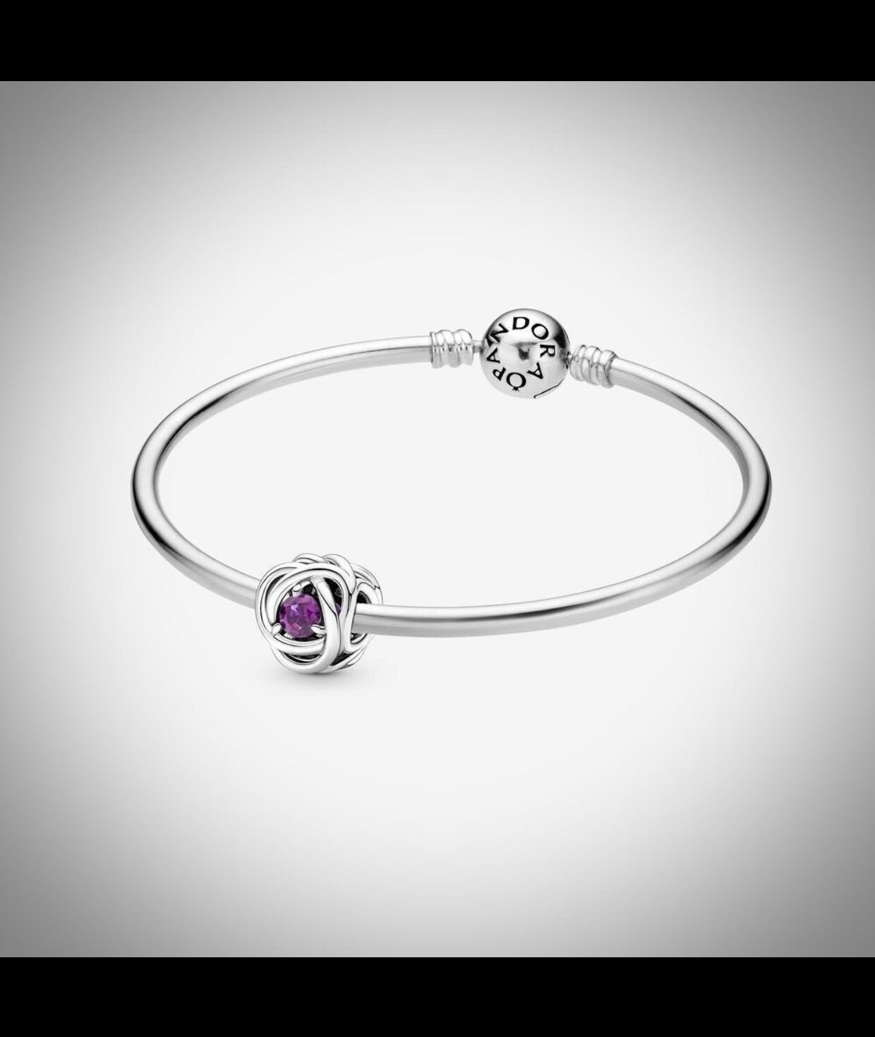 Pandora Charms, Eternity Circle Birthstone Charm, Sterling Silver ...