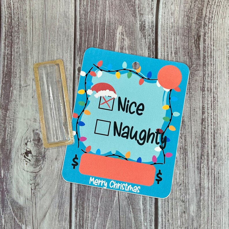Christmas Money Holder Card: Holiday Cash Gift for Kids - Etsy