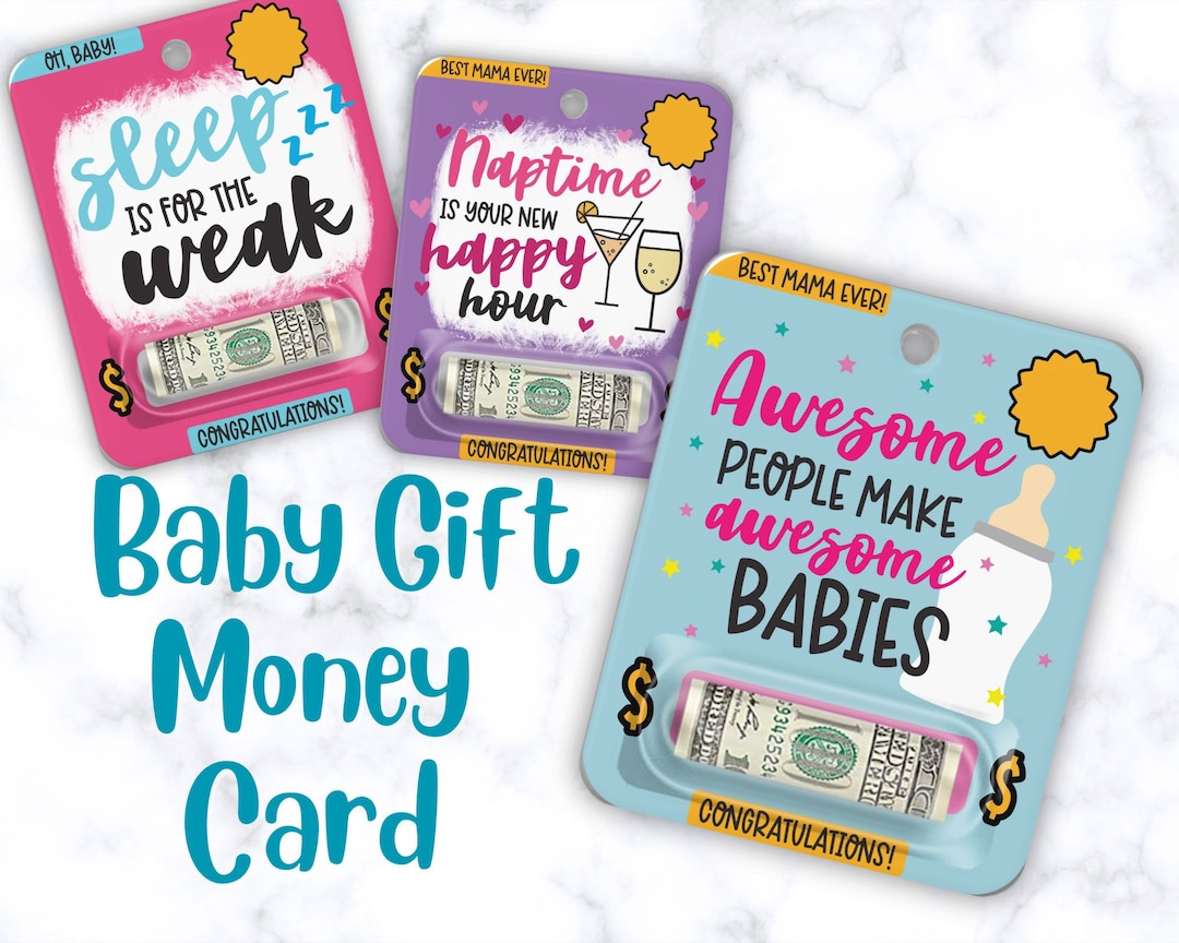 Baby Gift Money Card| Baby Shower Gift| New Mom Gift| Cash Gift for ...
