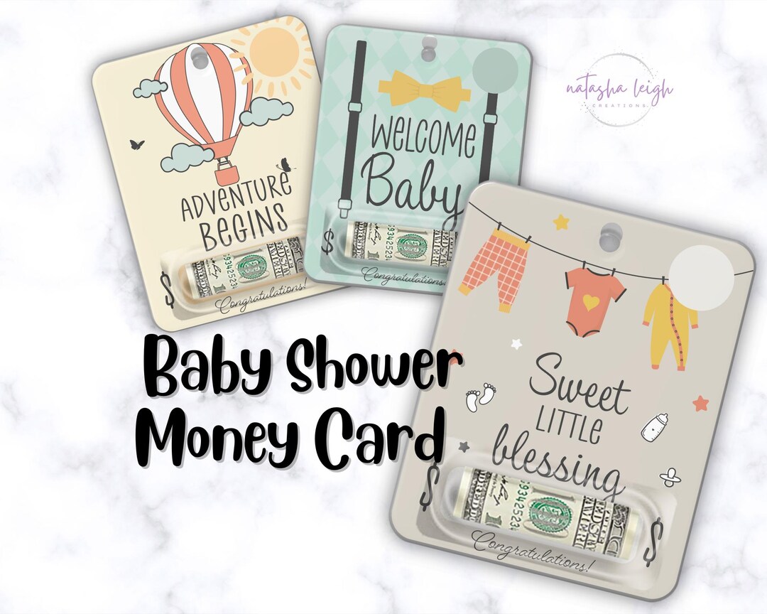 Baby Gift Money Card Baby Shower Gift New Mom Gift Cash Gift for Baby ...