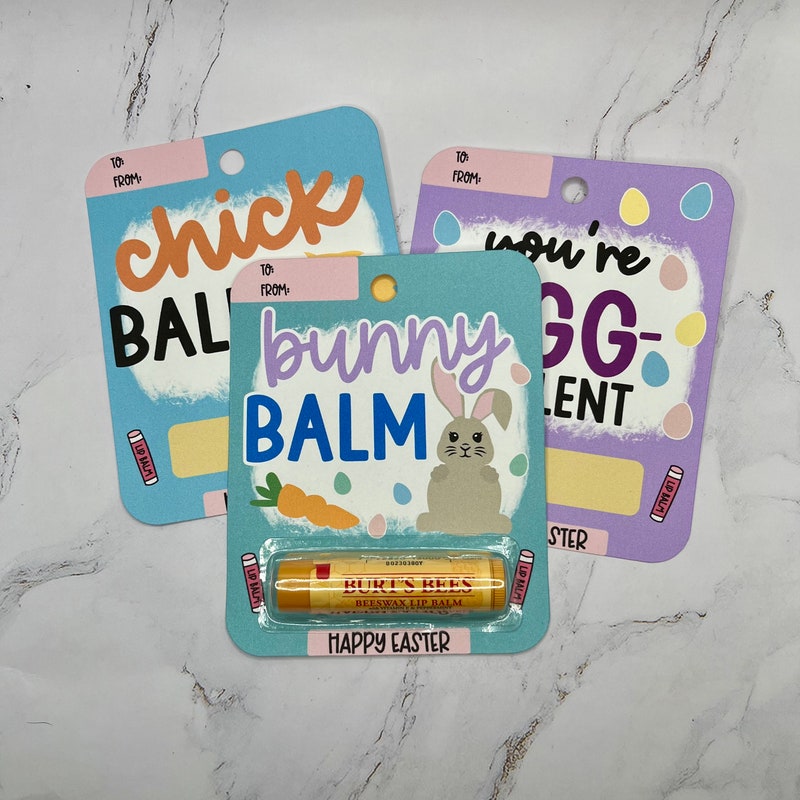 Eos Lip Balm Card - Etsy