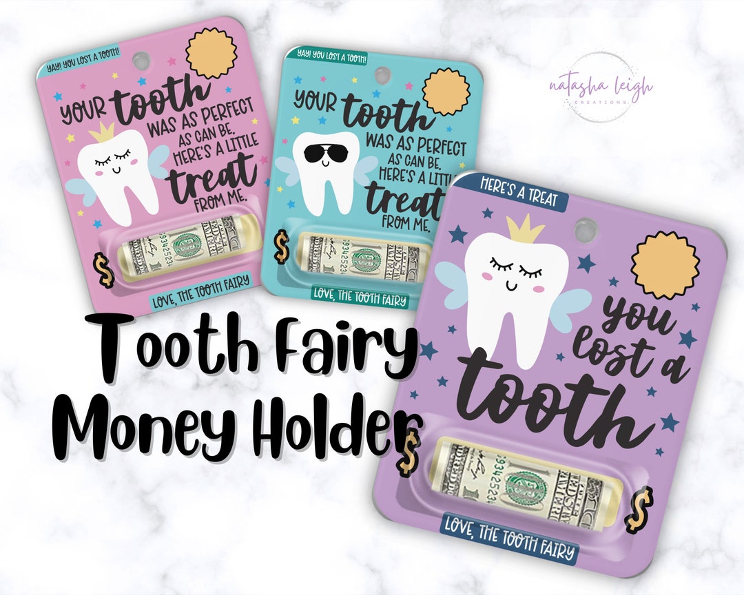 Tooth Fairy Money Holder|gift From the Tooth Fairy|girl Tooth|boy Tooth ...